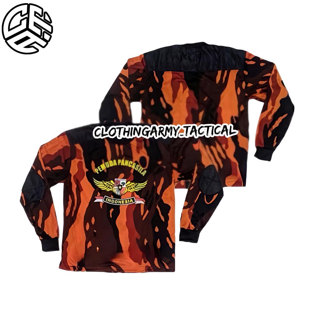Jual KAOS LORENG PEMUDA PANCASILA LOGO WINGS LENGAN PANJANG DECKER PP ...