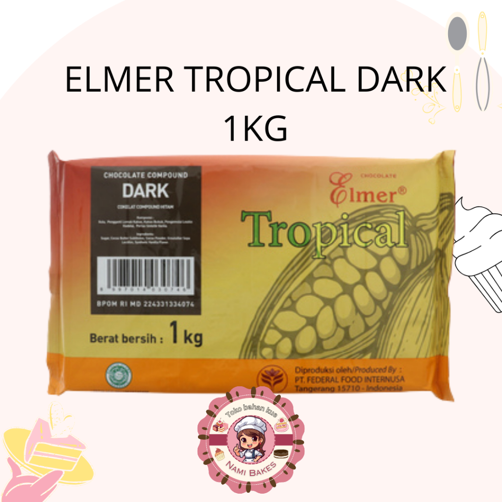 Jual Elmer Compound / Coklat Batang Dark Tropical 1 kg | Shopee Indonesia