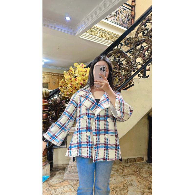 Jual blazer order via live harga 40k + admin | Shopee Indonesia