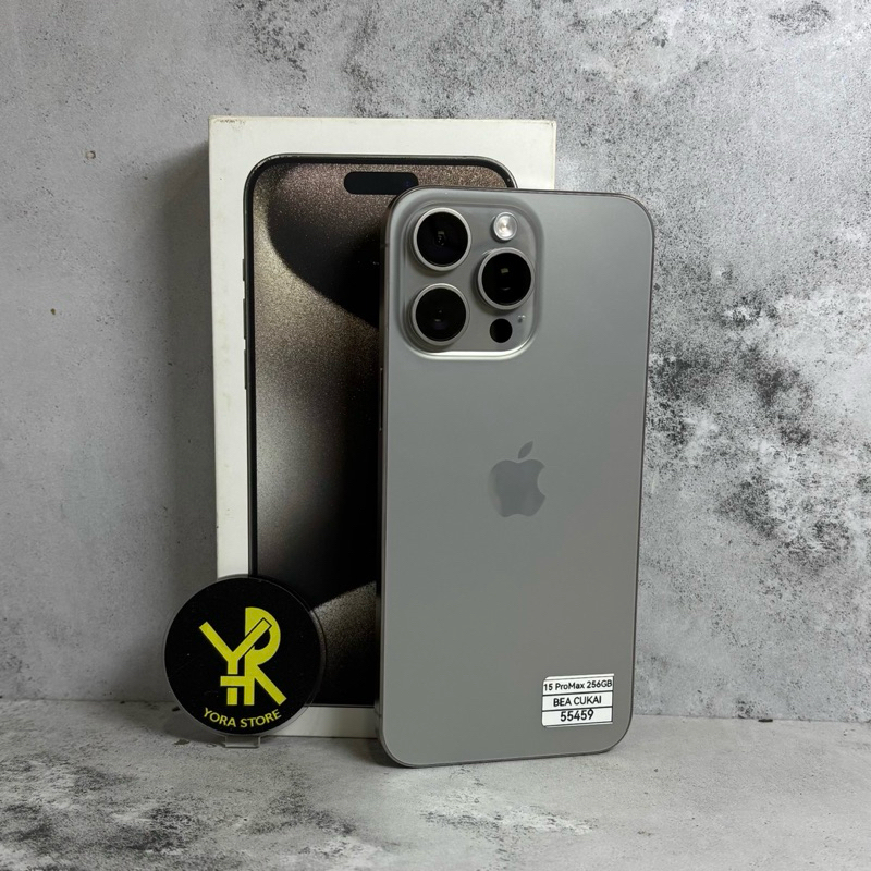 Jual iPhone 15 Promax 256GB Second Garansi Resmi BeaCukai Mulus ...