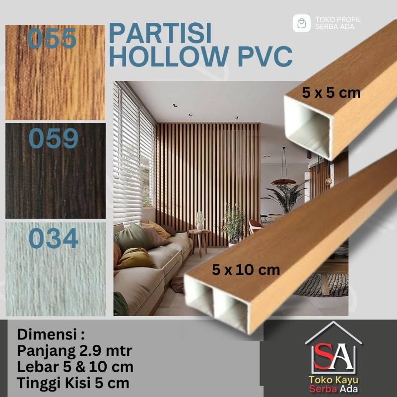 Jual KISI KISI PARTISI HOLLOW PVC | Shopee Indonesia
