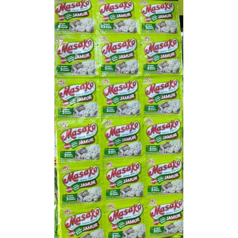 Jual MASAKO KALDU JAMUR 10gr / 1 RENCENG ISI 12 SACHET | Shopee Indonesia