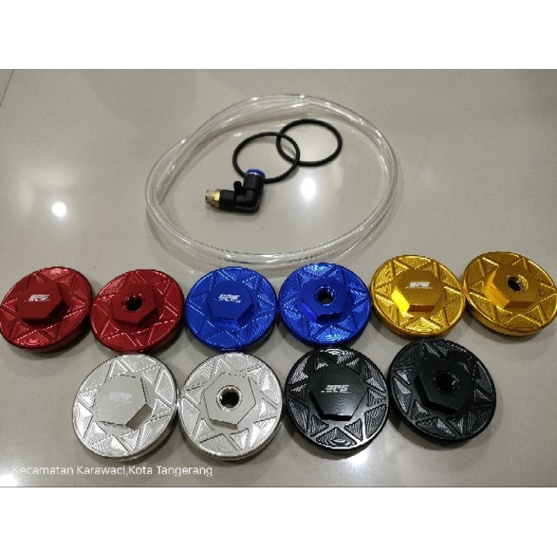 Jual Tutup Klep CNC Mio Nouvo jupiter Vega R Tutup Klep Hawa SP5 Racing ...