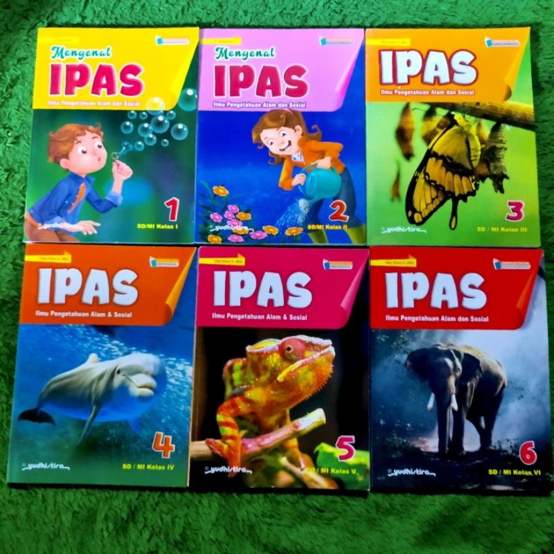 Jual ORIGINAL BUKU MENGENAL IPAS ILMU PENGETAHUAN ALAM DAN SOSIAL KELAS ...