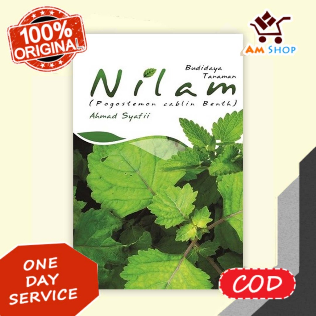 Jual Buku Pertanian Budidaya Tanaman Nilam Ahmad Syafii