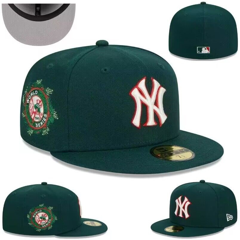 Jual Topi Build Up NY New York Yankees Spice Berry Green Red List White ...