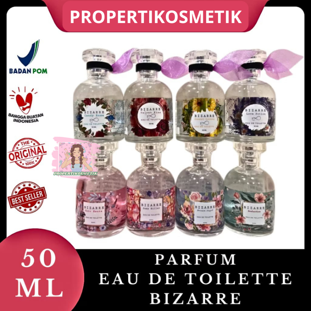Jual bizarre parfum 50 ML - Parfum EDP Wanita/Pria Tahan Lama ...