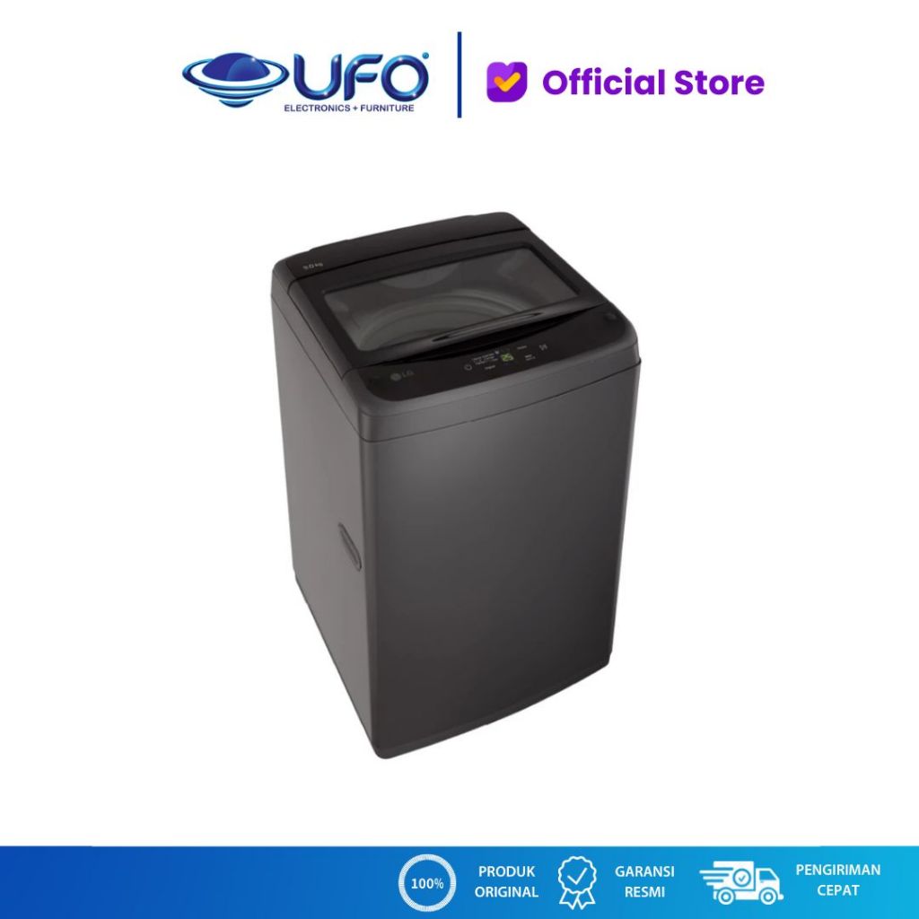 Jual LG T2109NBTM MESIN CUCI 9KG TOP LOADING MID BLACK | Shopee Indonesia