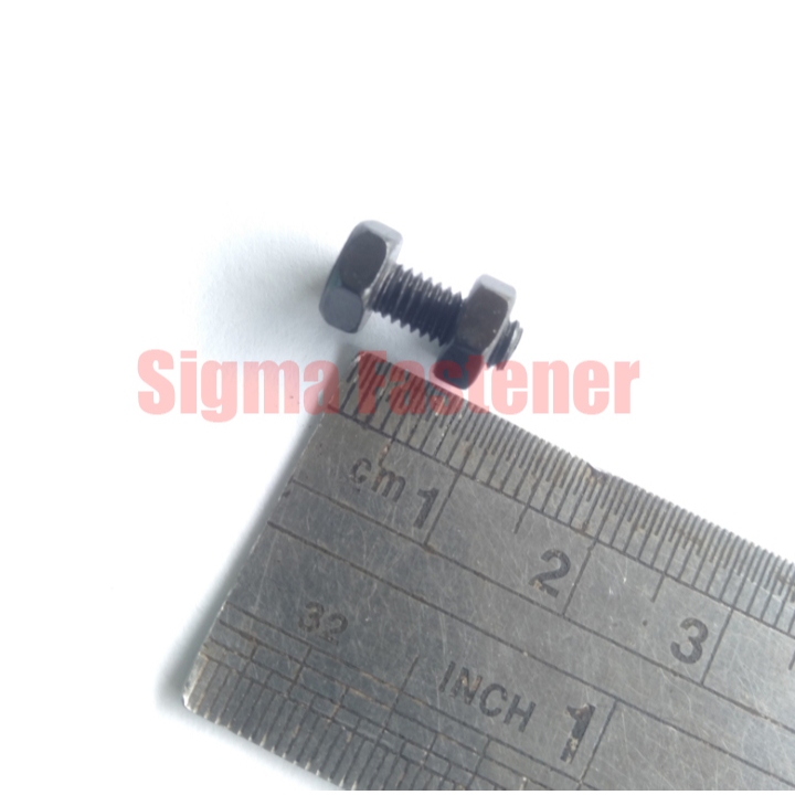 Jual Baut Mur Hitam (BMH) M4 Panjang 8-50mm | Shopee Indonesia