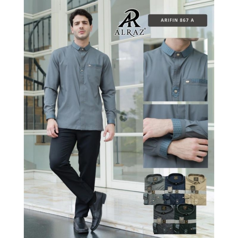 Jual KOKO ALRAZ TERBARU LENGAN PANJANG MANSET | Shopee Indonesia