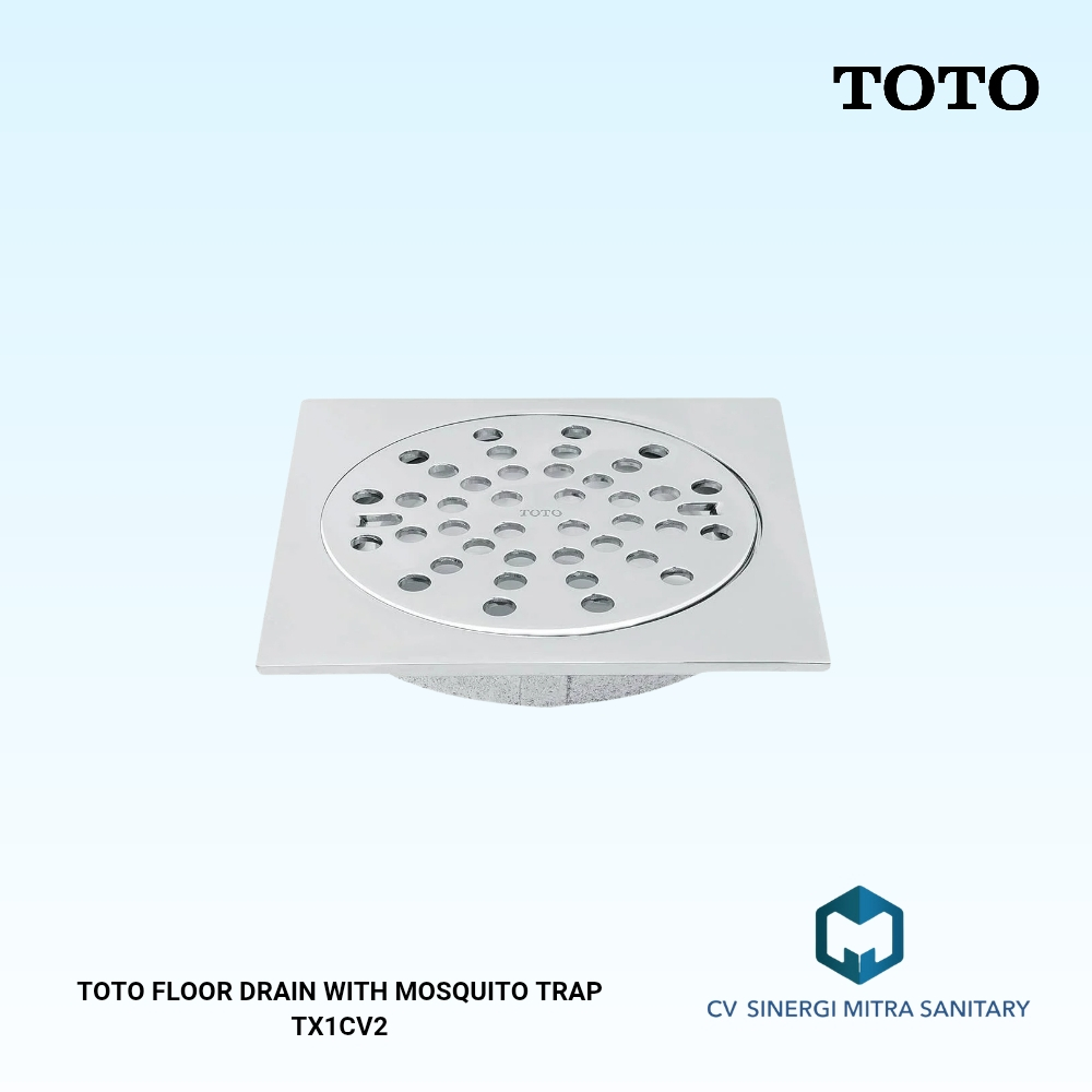 Jual TOTO Floor Drain With Mosquito Trap TX1CV2 | Shopee Indonesia