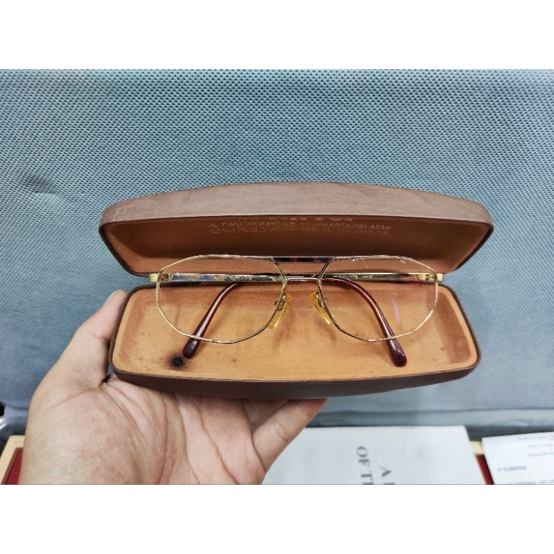 Jual Frame kacamata vintage AD Alain Delon pria wanita second original ...