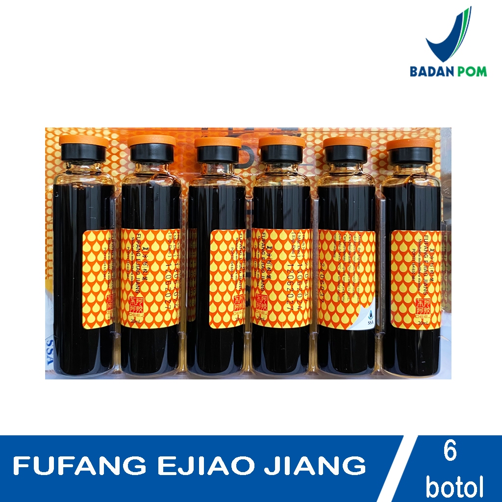 Jual FUFANG EJIAO JIANG 6 BOTOL obat demam berdarah - penambah ...