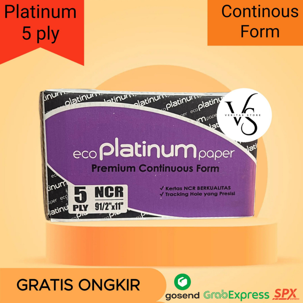 Jual Eco Continuous Form 5 Ply dan 5 Ply bagi 2 ukuran 9½ x 11 merk ...