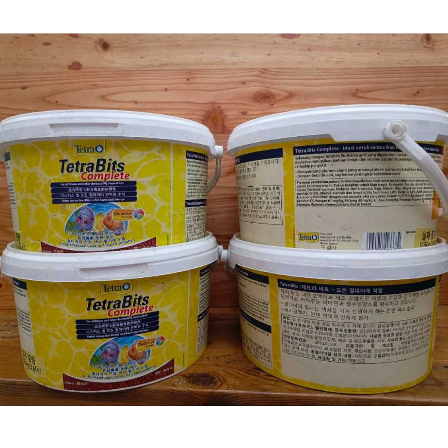 Jual Tetra Bits Complete 1150 gram pakan ikan hias discus Original ...