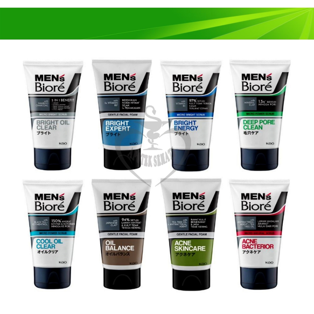 Jual Men's Biore Micro Scrub Cool Oil Clear 40 Gram Sabun Muka Pria Kulit Berminyak | Shopee ...