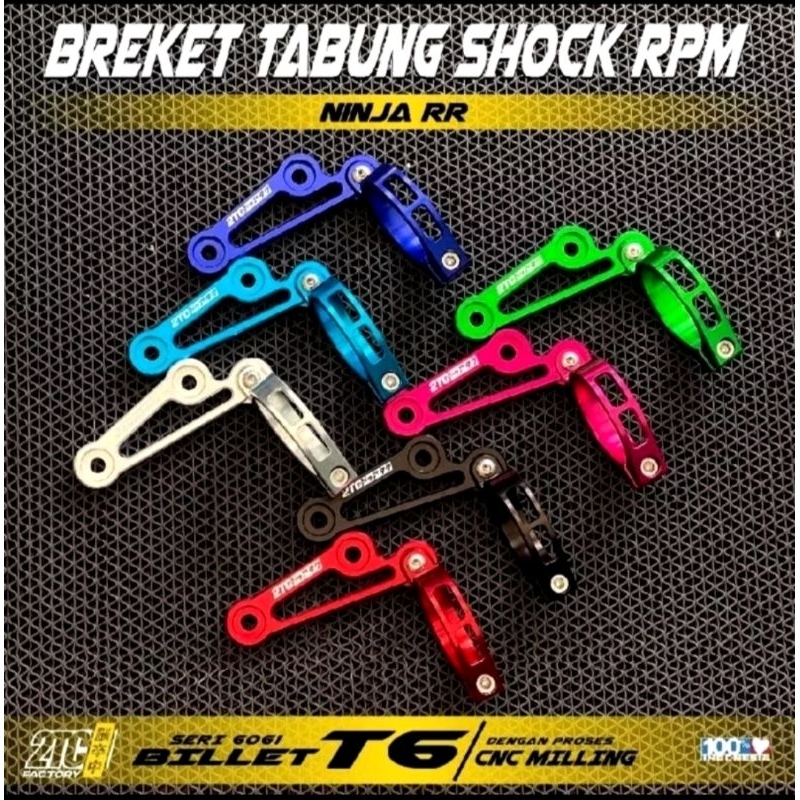 Jual BRACKET TABUNG SHOCK NINJA RR BY 2TC | Shopee Indonesia