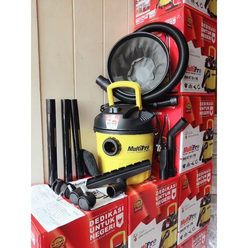 Jual Vacuum cleaner MULTIPRO VC 10-1 RL 10 liter wet dry 650 watt Vakum ...
