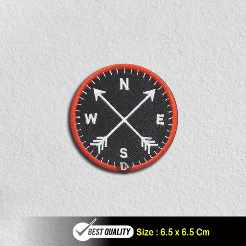 Jual Patch Bordir kompas Pecinta alam | Shopee Indonesia