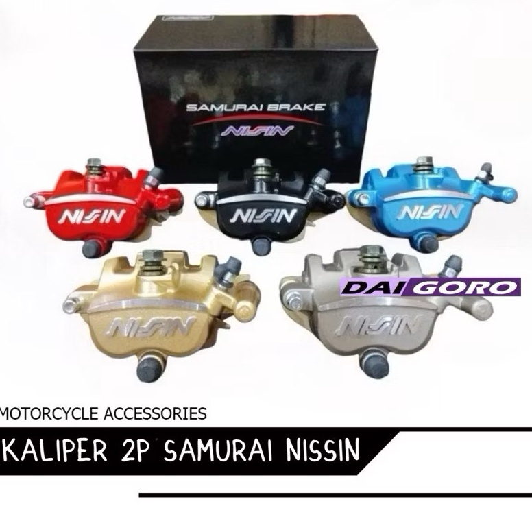 Jual Harga Bersahabat Kaliper 2 Piston Samurai Nissin Kaliper Brake 2 Piston Samurai Nissin ...