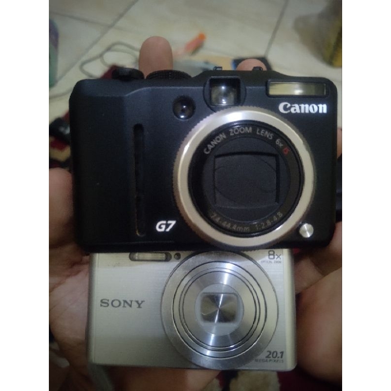 Jual digicam sony w830 + canon g7 | Shopee Indonesia