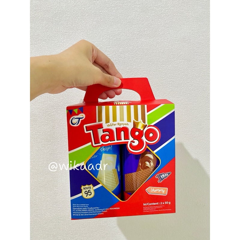 Jual Tango Waffer Coklat Vanilla - Tango Waffer Renyah - Hampers ...