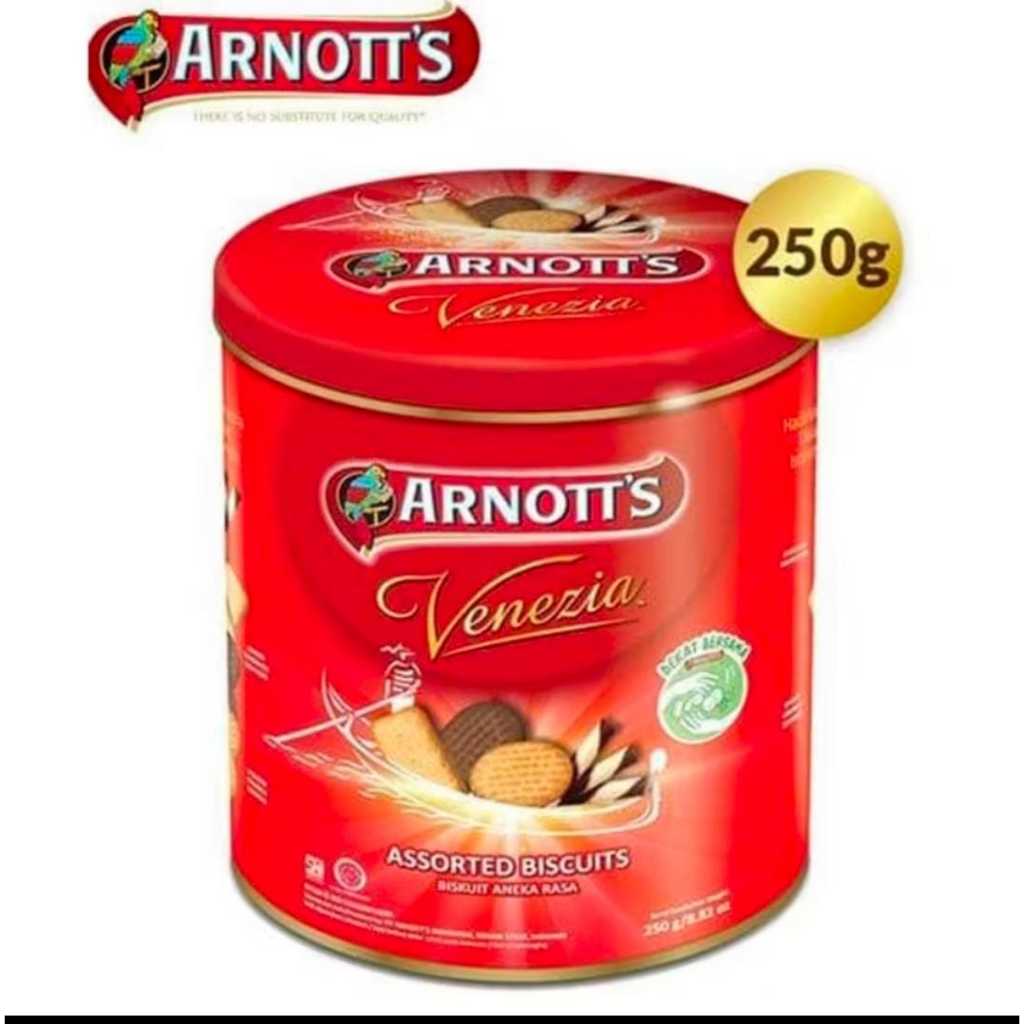 Jual Venezia Tin Biskuit Kaleng 250gr EDISI LEBARAN | Shopee Indonesia