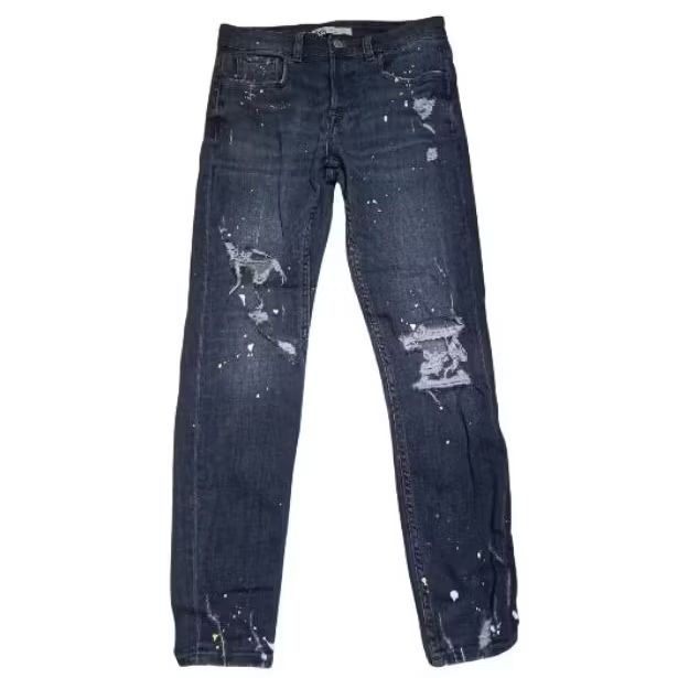 Jual Celana Jeans Pria Robek ZARA Original | Shopee Indonesia