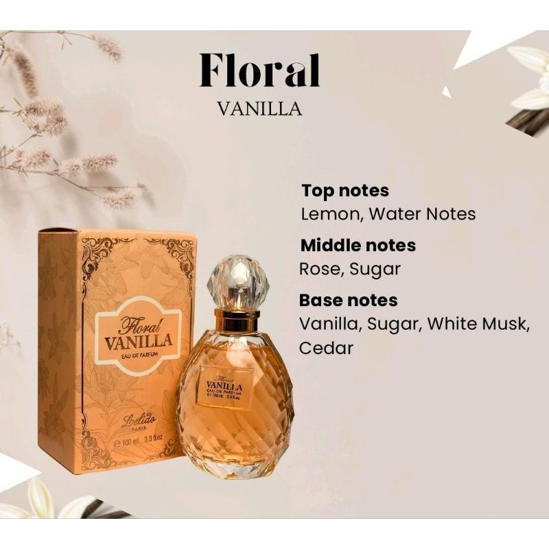 Jual Vial Lelido Floral Vanilla 3ml Vial Pack | Shopee Indonesia