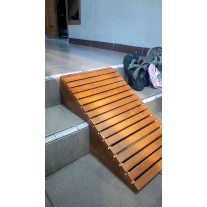 Jual Link Custom Papan Tanjakan Motor 2 atau 3 Tangga || Kayu Mahoni ...