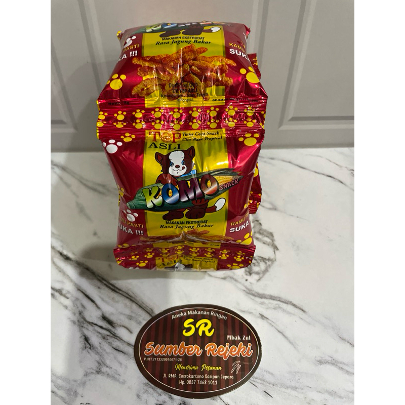 Jual SNACK KOMO SNACK ISI 10 BUNGKUS | Shopee Indonesia
