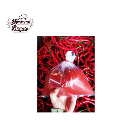 Jual CABAI MERAH GILING KEMASAN 1 BUNGKUS | Shopee Indonesia