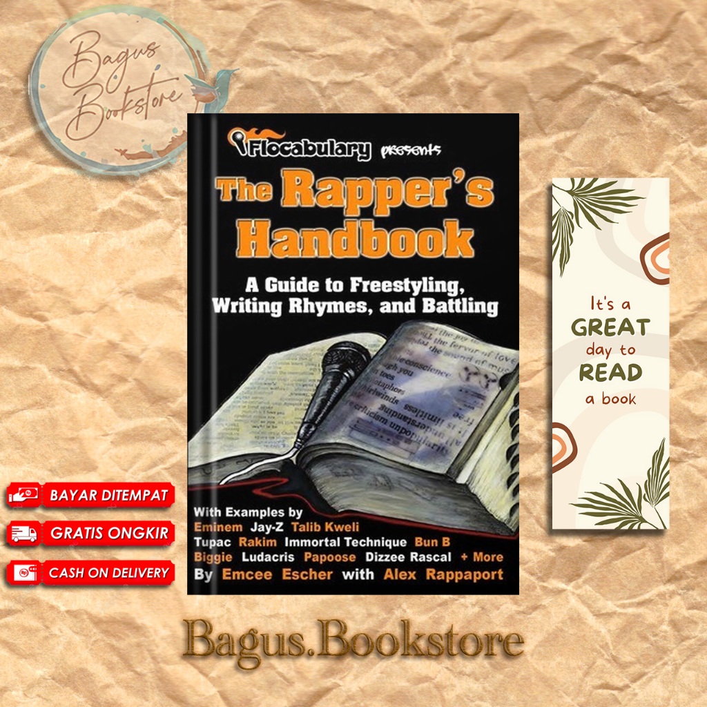 Jual The Rapper's Handbook : A Guide to Freestyling and Writing Rhymes ...