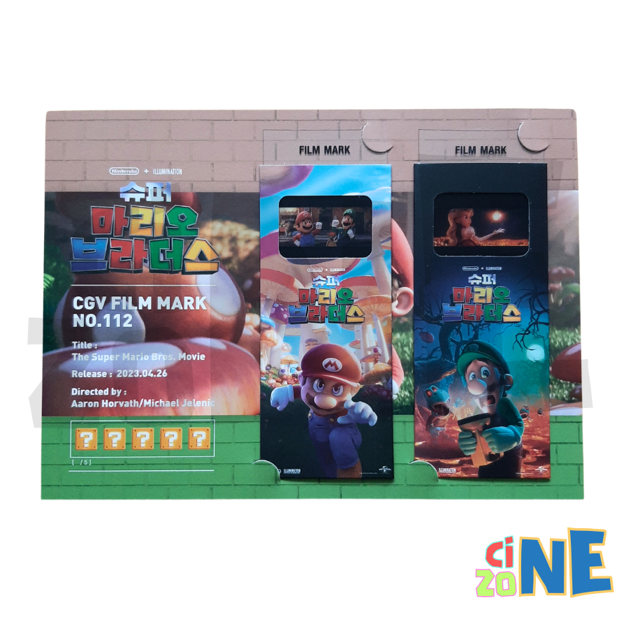 Jual [ READY STOCK ] SUPER MARIO BROS FILM MARK COLLECTIBLE TICKET CGV ...