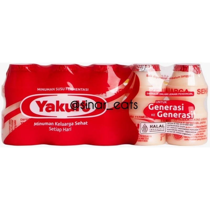 Jual Yakult Original 5s Minuman Susu Fermentasi (GROSIR) | Shopee Indonesia