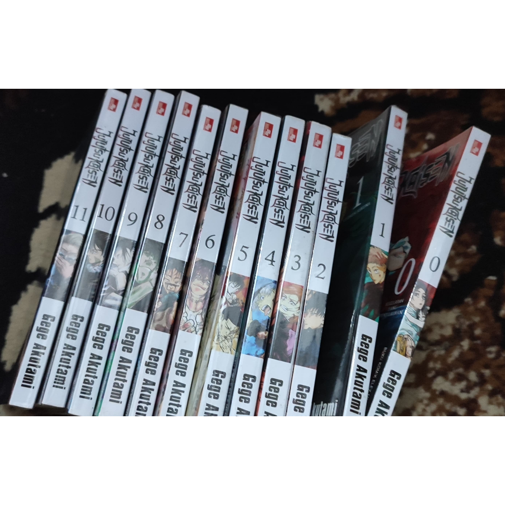 Jual KOMIK JUJUTSU KAISEN PRELOVED KONDISI 97% SUDAH DISAMPUL KOLEKSI PRIBADI | Shopee Indonesia