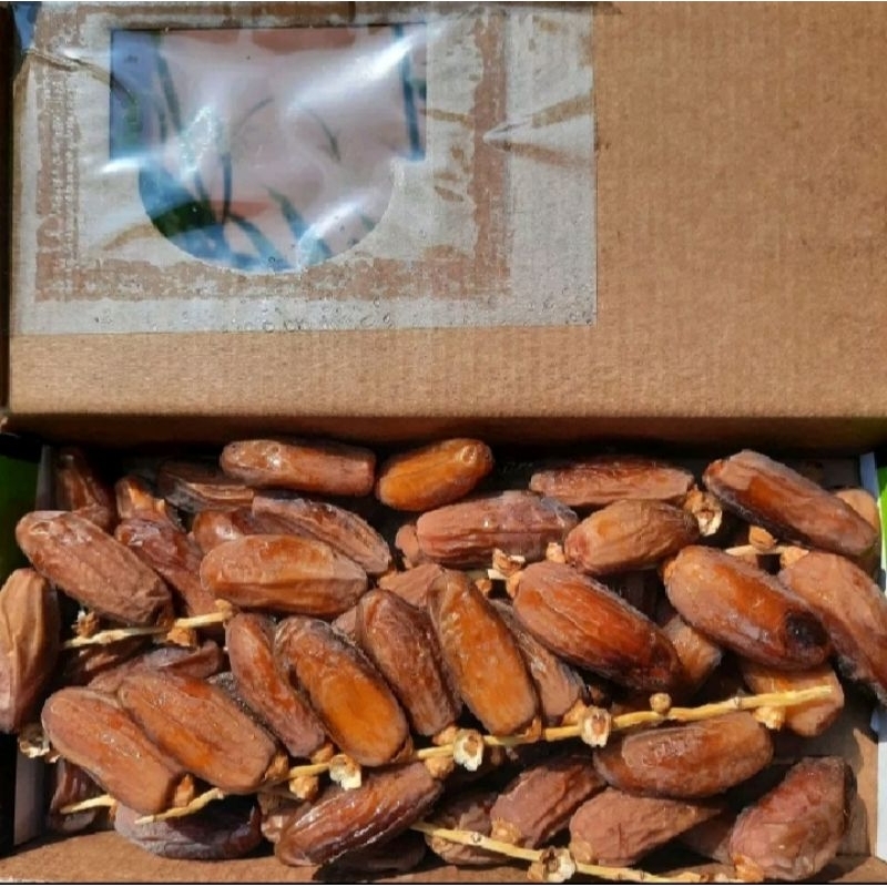 Jual Kurma tangkai 1 box/kurma Tunisia Tangkai 6kg /Kurma Tangkai ...
