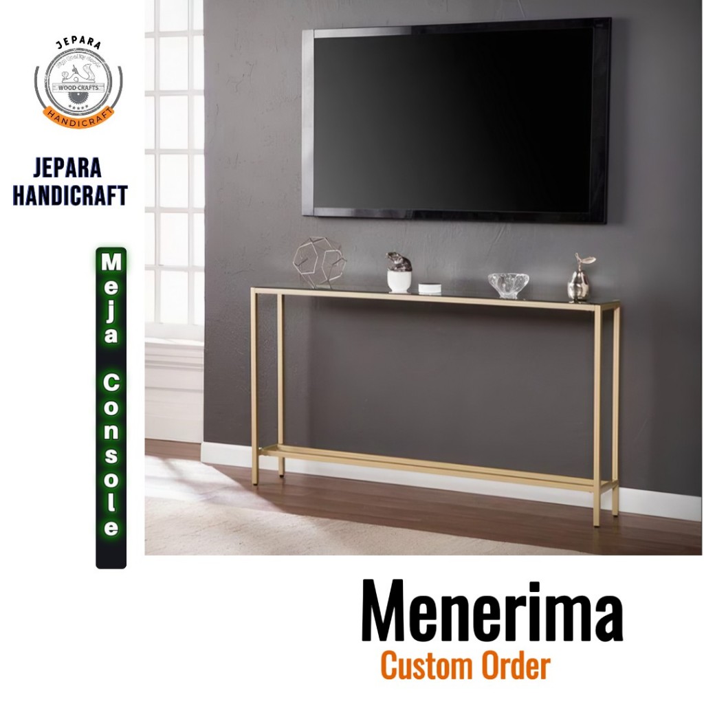 Jual Meja Console Besi Meja Tv Besi Hollow: Kesempurnaan Fungsi dan ...