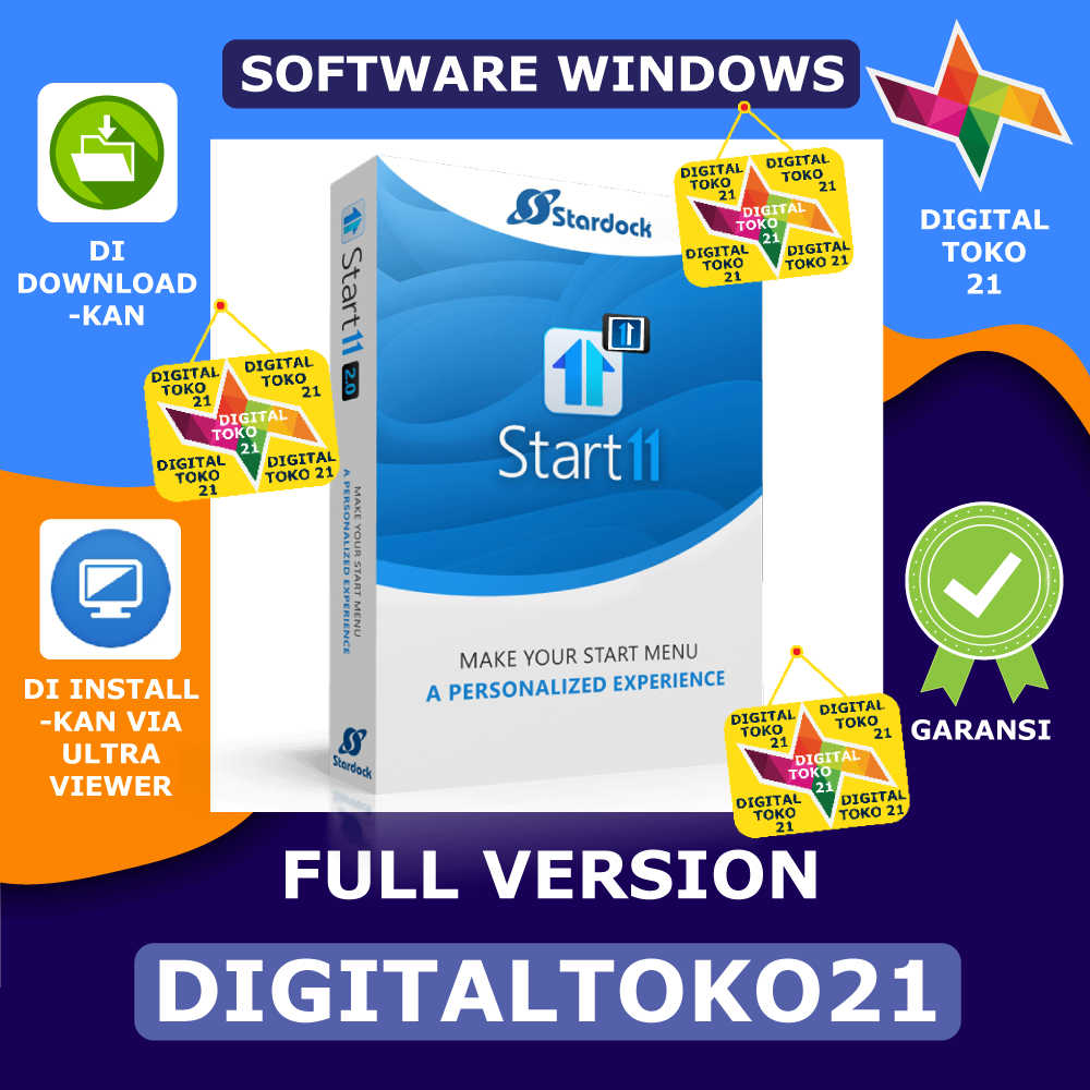 Jual [Diinstallkan] Stardock Start11 v2.5.2.1 Full Version Software PC Komputer Laptop Windows ...