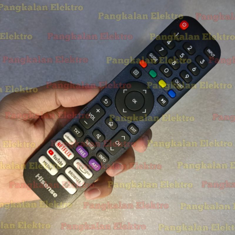 Jual REMOTE HISENSE SMART TV VIDAA OS REMOT HISENSE SMART TV | Shopee ...