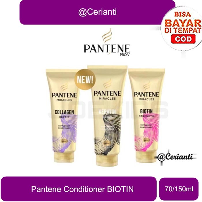 Jual PANTENE CONDITIONER ALL VARIAN KONDISIONER 70ml 150ml_Cerianti | Shopee Indonesia