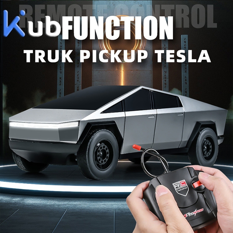 Jual Kubaby Mobil remote control 1:14 TESLA CYBERTRUCK Terdapat Lampu ...
