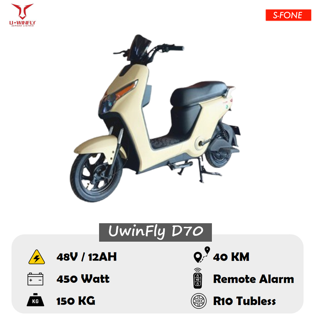 Jual Sepeda Listrik Uwinfly D70 D75 D60 D65 TERBARU Dealer Resmi | Shopee Indonesia