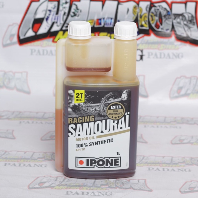 Jual OLI SAMPING IPONE RACING SAMURAI 100% SYNTHETIC 2T 1L | Shopee ...