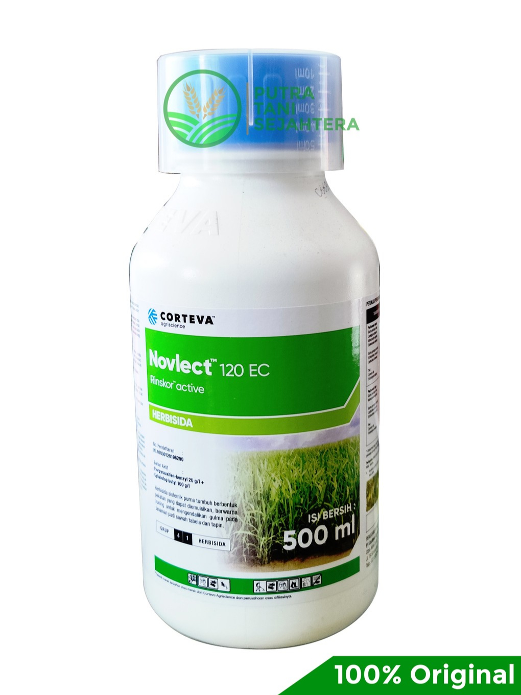Jual Herbisida Novlect 120EC 500ml Obat Pembasmi Gulma Rumput Tanaman ...
