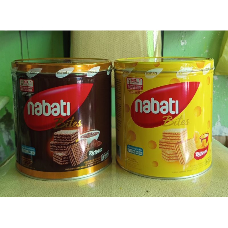 Jual Nabati wafer kaleng 240 gr (Exp Okt 2025) | Shopee Indonesia