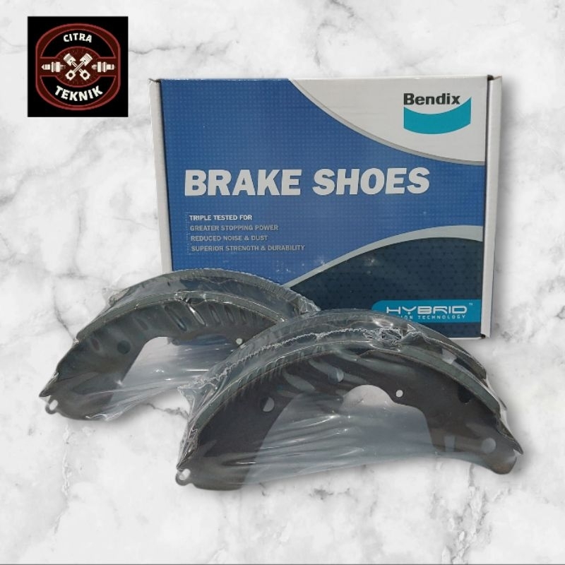 Jual Kampas Rem Belakang Calya & Sigra - Bendix Brake Shoe BS5300 ...