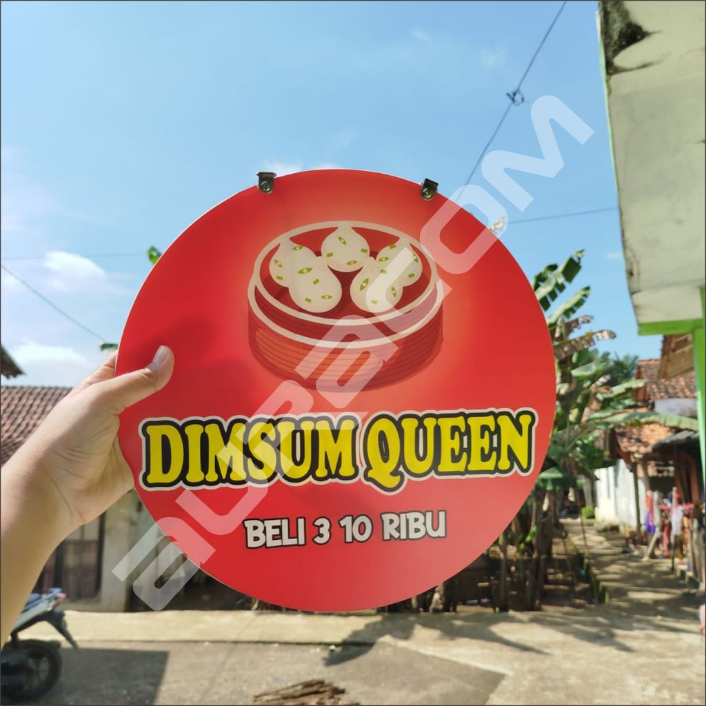 Jual Acrylic Signage Open Close/Akrilik 2 SISI - CUSTOM (Bulat) ( A107 ...