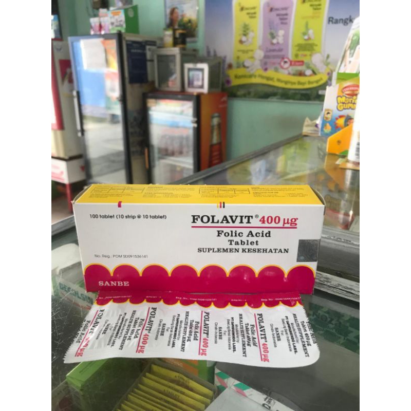 Jual FOLAVIT 400MG ( 10 TABLET ) | Shopee Indonesia