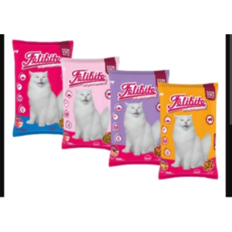 Jual Felibite makanan kucing Dewasa Adult 500g all var | Shopee Indonesia